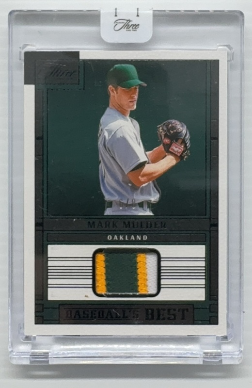 Mark Mulder 2024 Panini Three and Two #BBM-MM Baseball’s Best ...