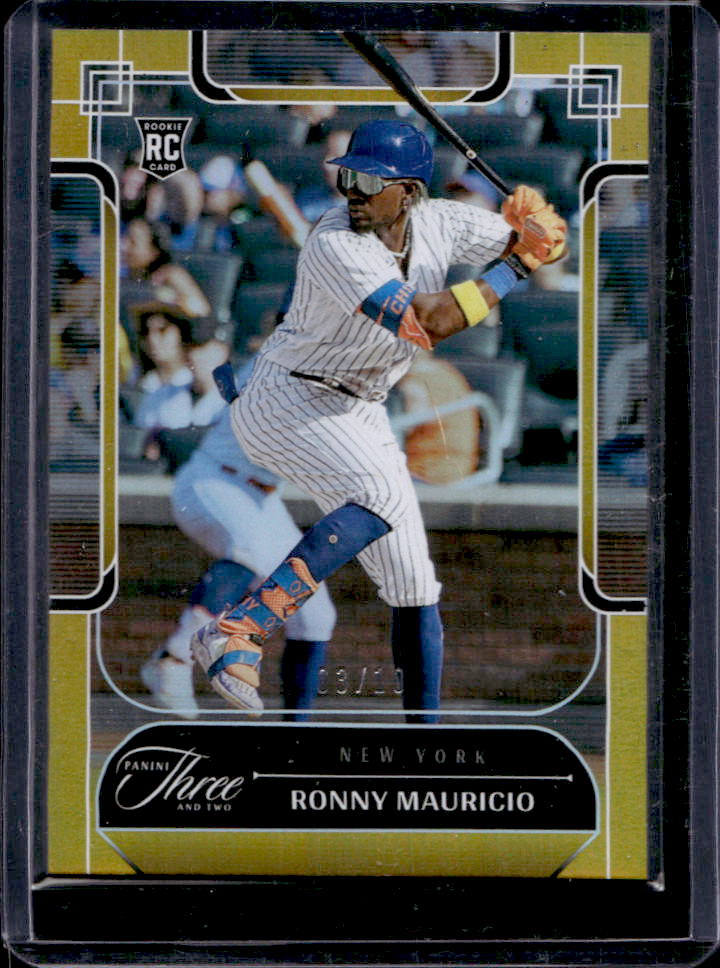 Ronny Mauricio 2024 Panini Three And Two 69 Holo Gold 10 Price Guide