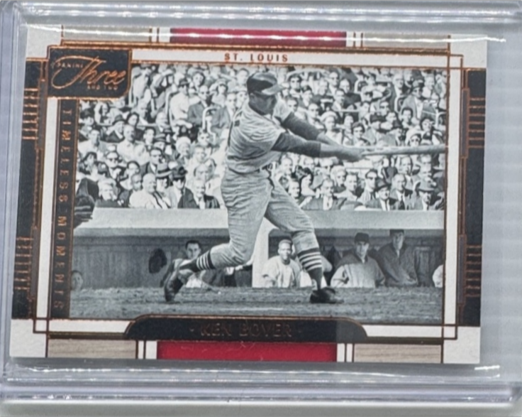 Ken Boyer 2024 Panini Three and Two #19 Timeless Moments - Bases Loaded ...