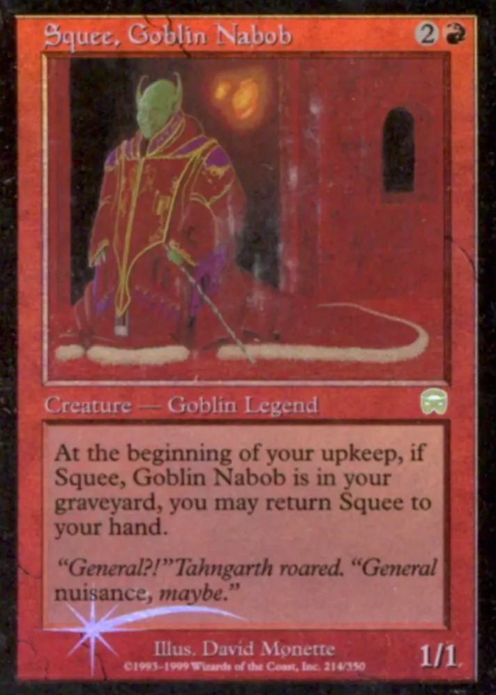 Squee, Goblin Nabob Magic: The Gathering Cards Price Guide - Sports ...