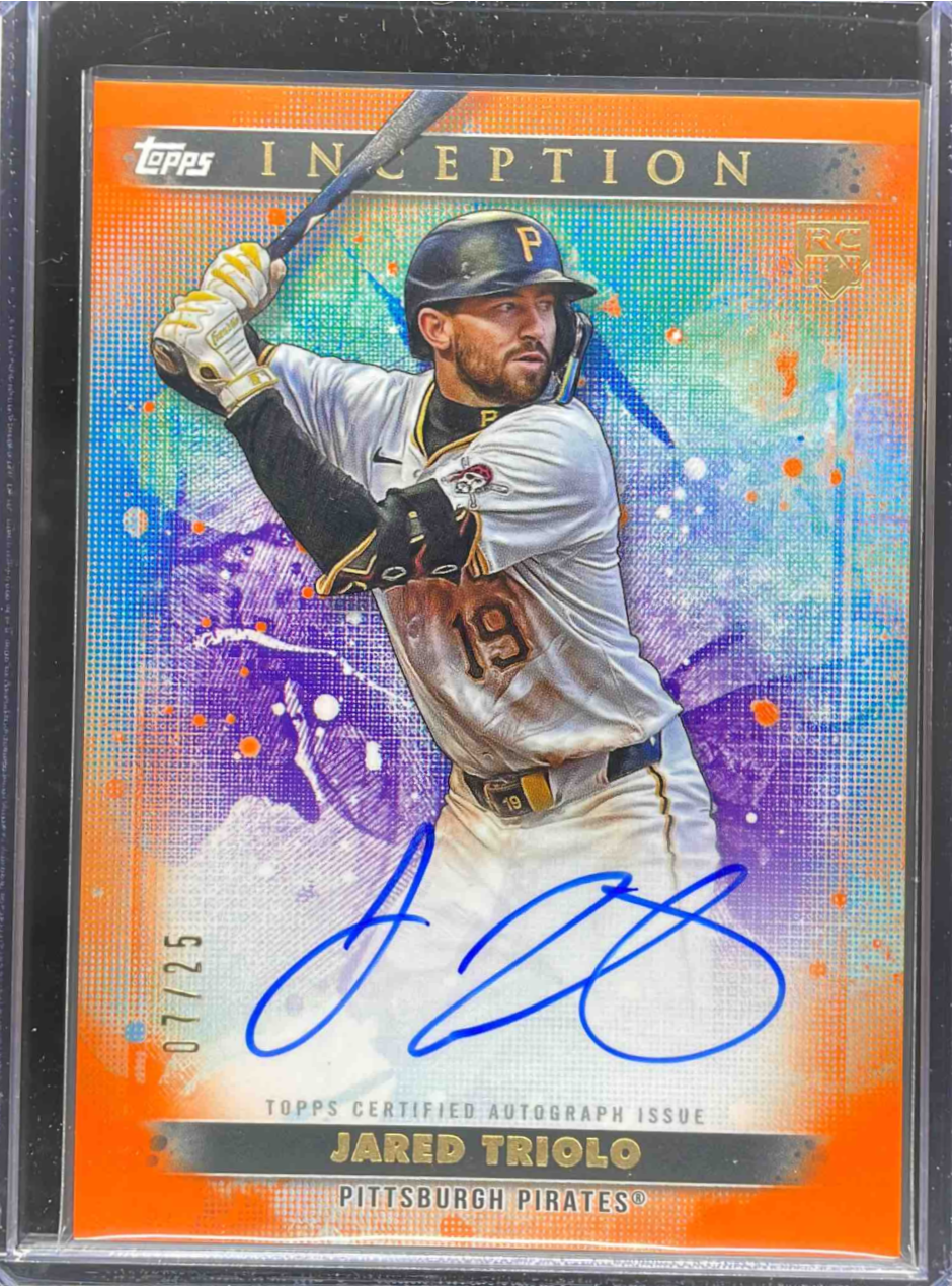 Jared Triolo 2024 Topps Inception #BRES-JT Base Rookies & Emerging Star ...