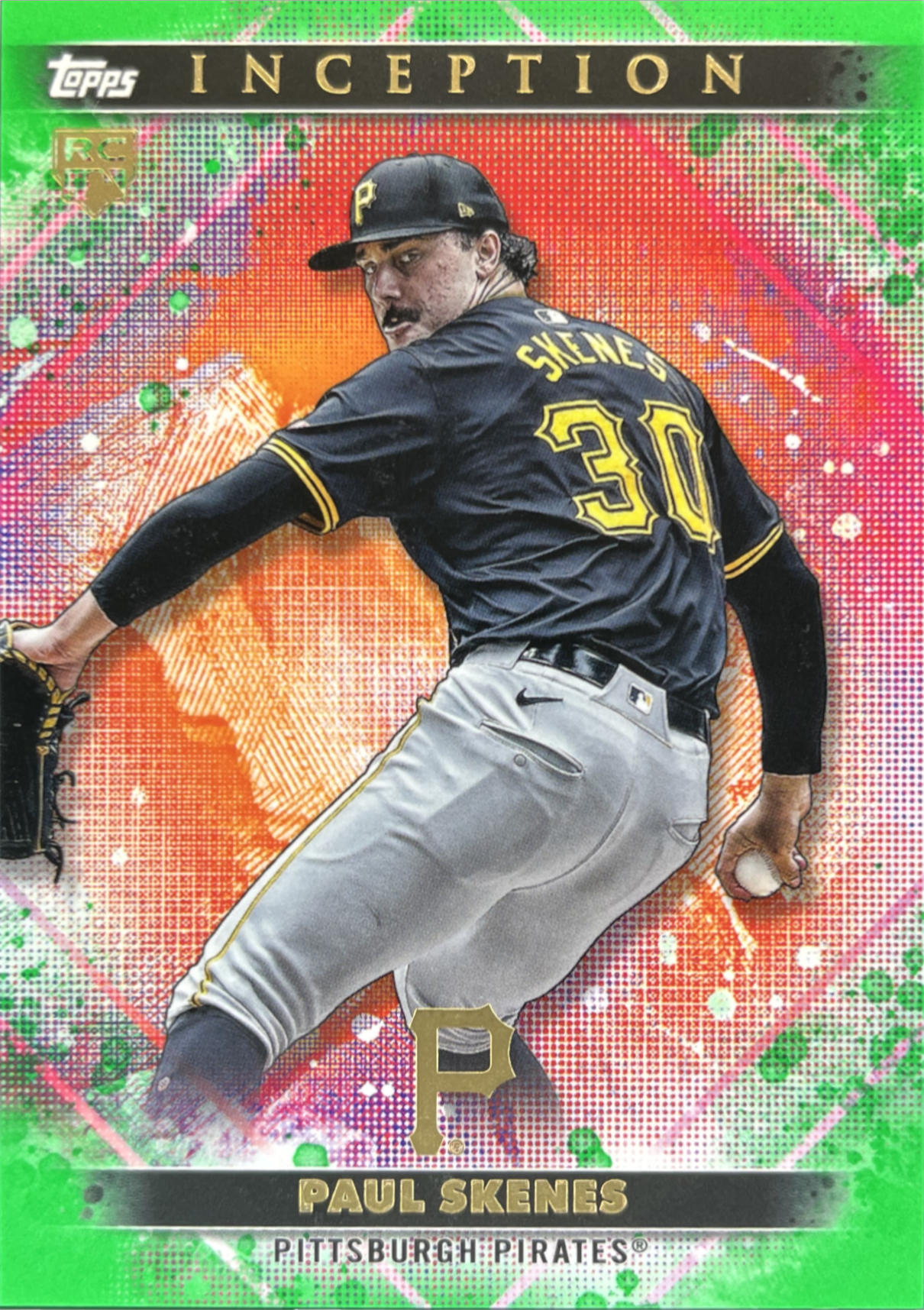 Paul Skenes 2024 Topps Inception #13 Green Price Guide - Sports Card Investor