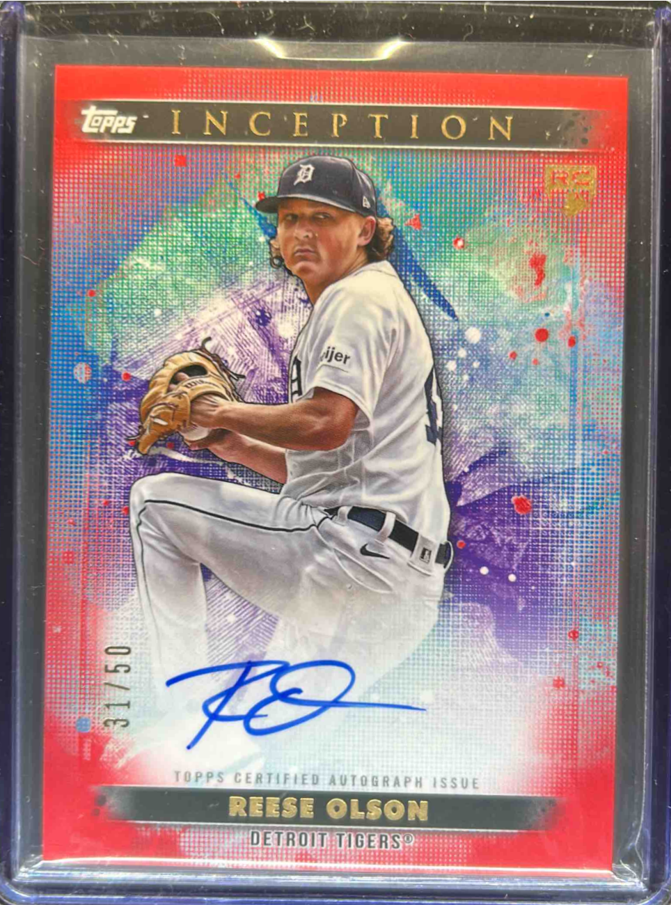 Reese Olson 2024 Topps Inception #BRES-RO Base Rookies & Emerging Star ...