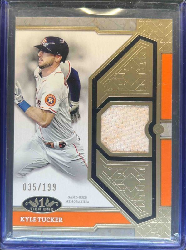 Kyle Tucker 2024 Topps Tier One #T1R-KT Tier One Relics /199 Price Guide - Sports Card Investor