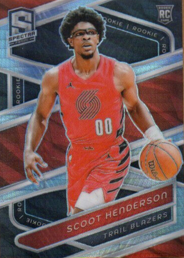 Scoot Henderson 2023 Spectra #142 International Price Guide - Sports ...