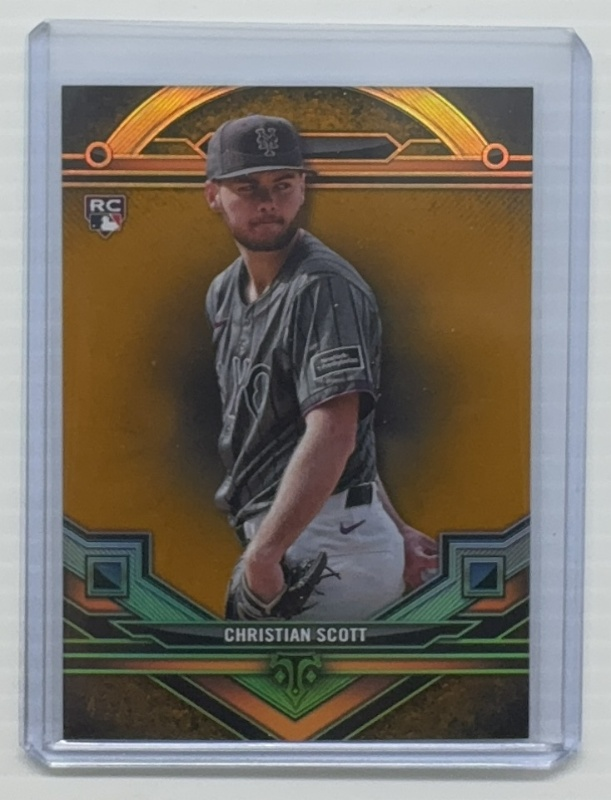 Christian Scott 2024 Topps Triple Threads #115 Gold /99 Price Guide ...