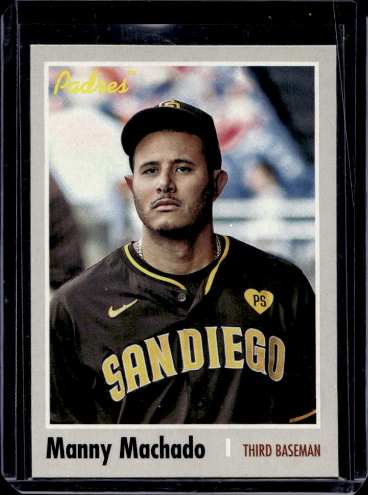 Manny Machado 2024 Topps Archives #102 1970 Topps Design Variations ...