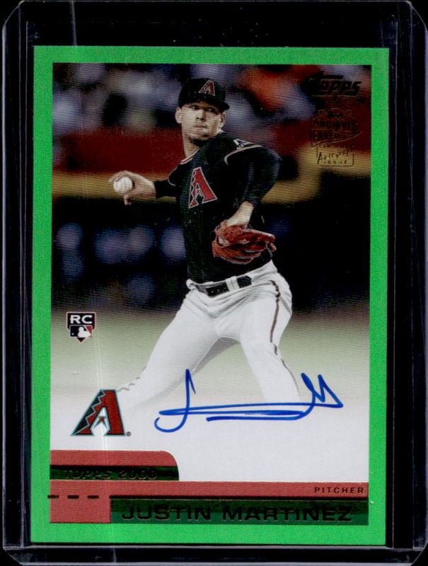 Justin Martinez 2024 Topps Archives #00FF-JMA 2000 Fan Favorites ...