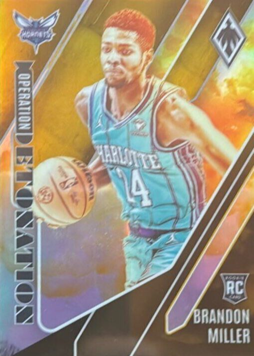 Brandon Miller 2023 Phoenix #2 Operation Detonation - Gold /10 Price ...