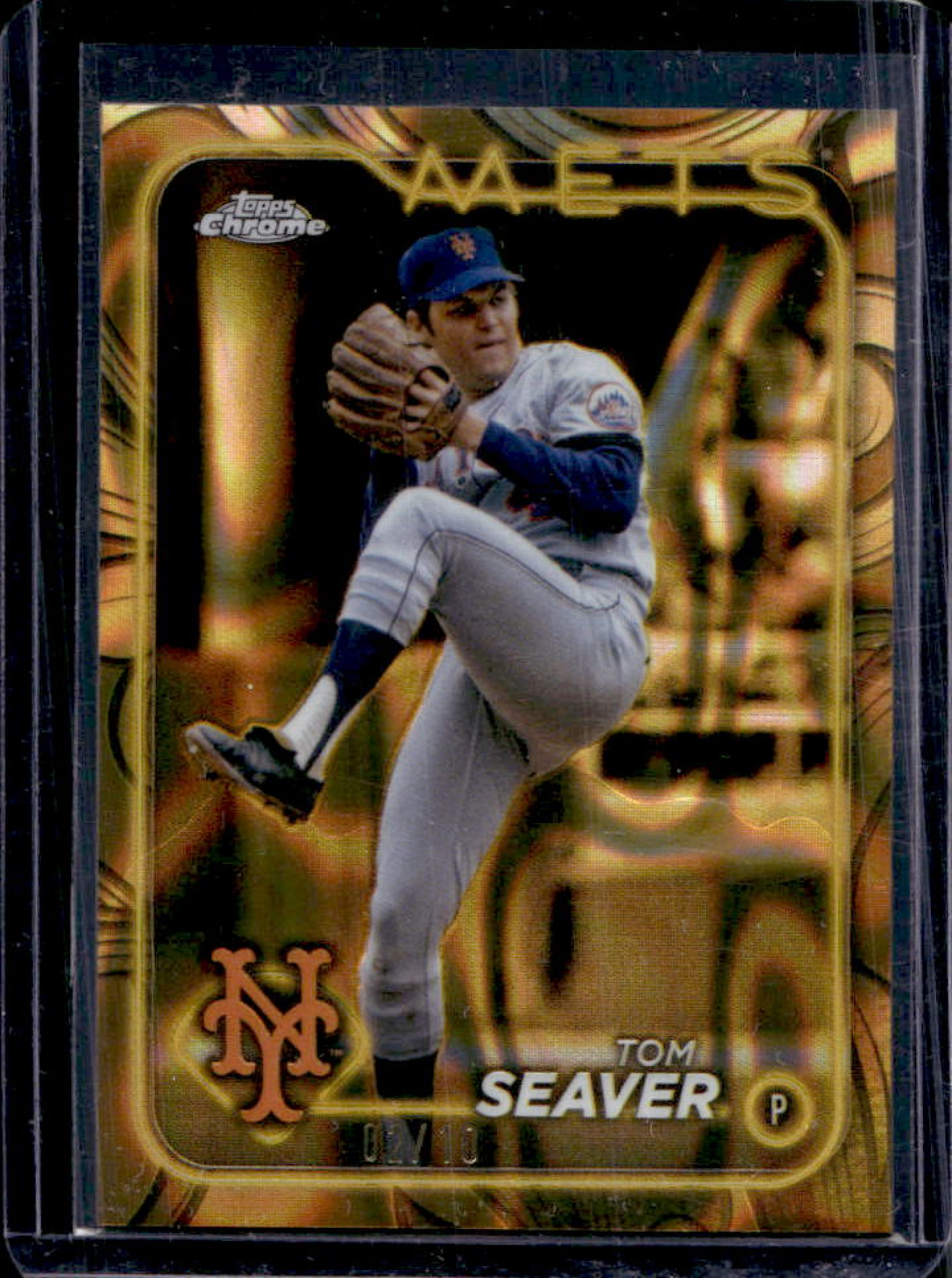 Tom Seaver 2024 Topps Gilded Collection #41 Gold Lava Refractor /10 ...