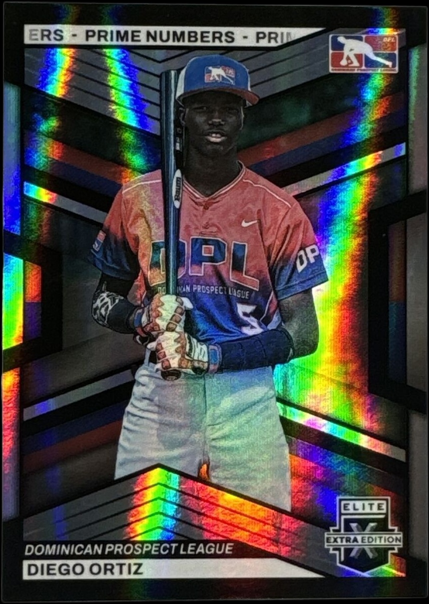 Diego Ortiz 2023 Elite Extra Edition #182 Prime Numbers A /200 Price ...