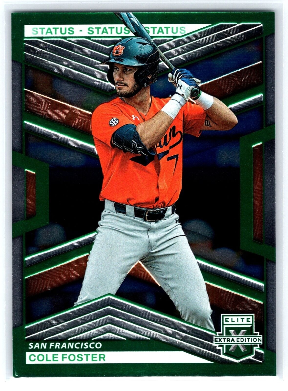 Cole Foster 2023 Elite Extra Edition #36 Status Green /499 Price Guide ...