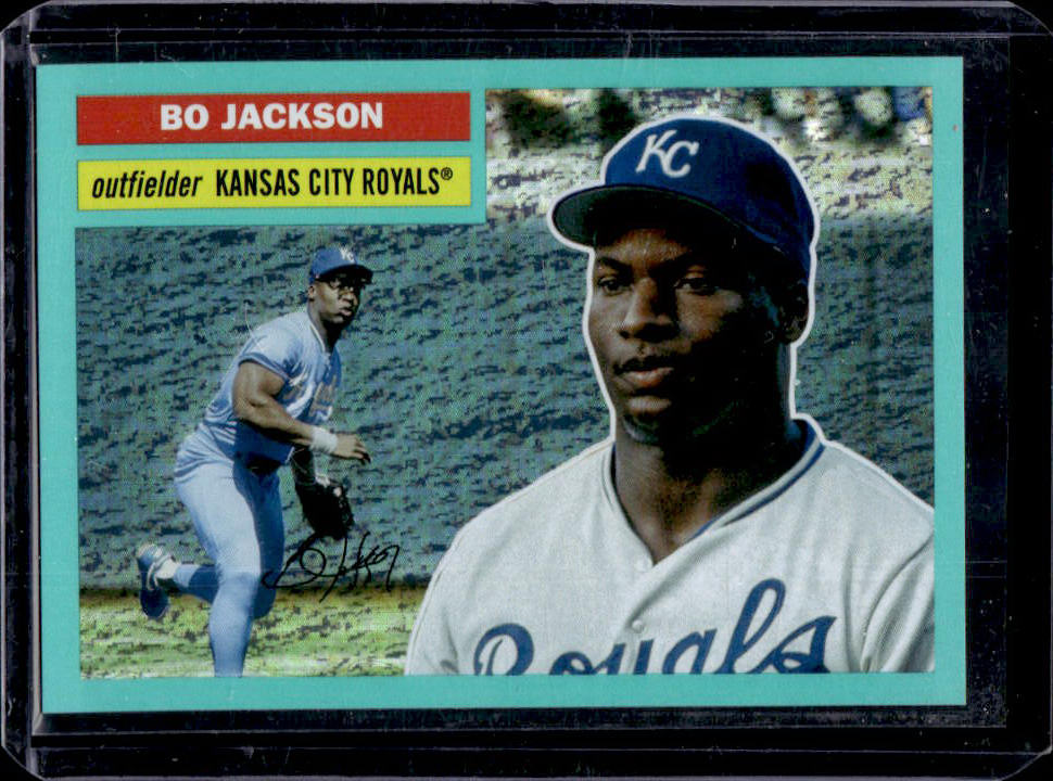 Bo Jackson 2023 Topps Archives #91 Aqua Sparkle Foil /75 Price Guide ...