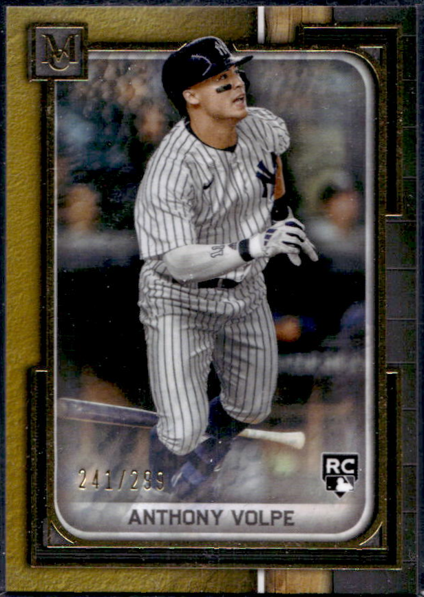 Anthony Volpe 2023 Topps Museum Collection #82 Gold /299 Price Guide ...