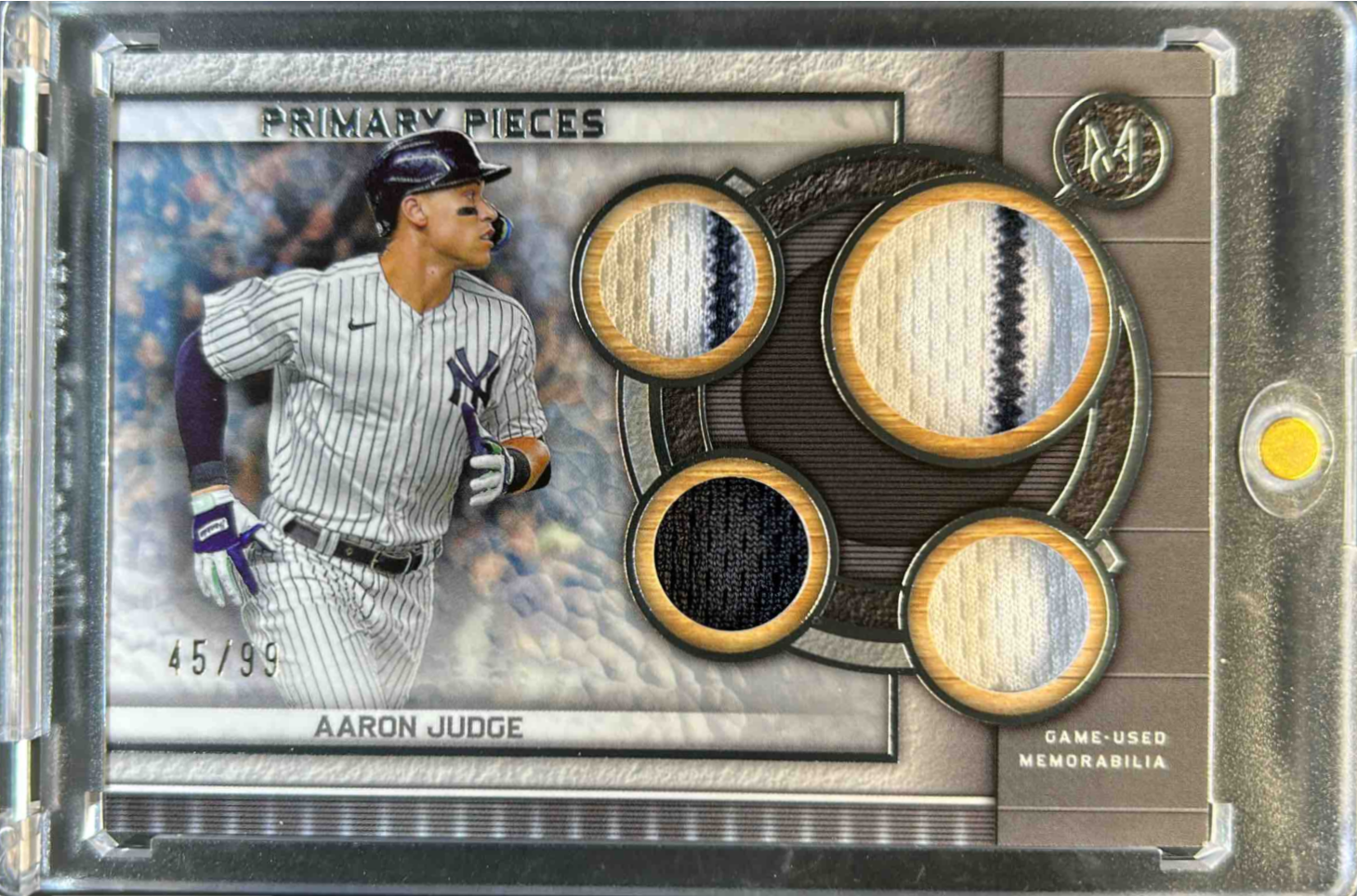 Aaron Judge 2023 Topps Museum Collection #SPPPQR-AJ Single Player ...
