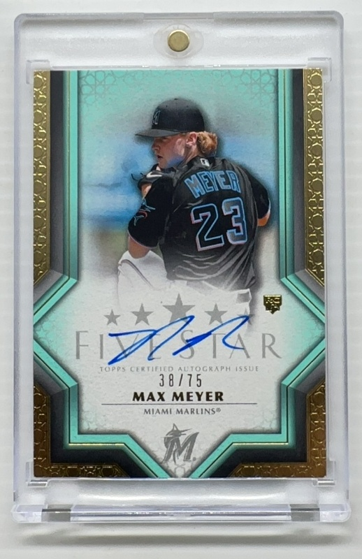 Max Meyer 2023 Topps Five Star #FSA-MM Aqua /75 Price Guide - Sports ...