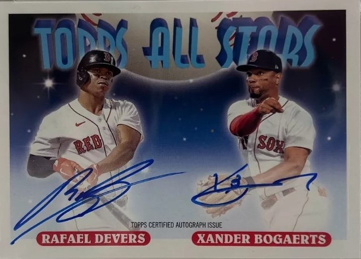 Rafael Devers / Xander Bogaerts 2022 Topps Archives #93AS-DB 1993 Topps ...