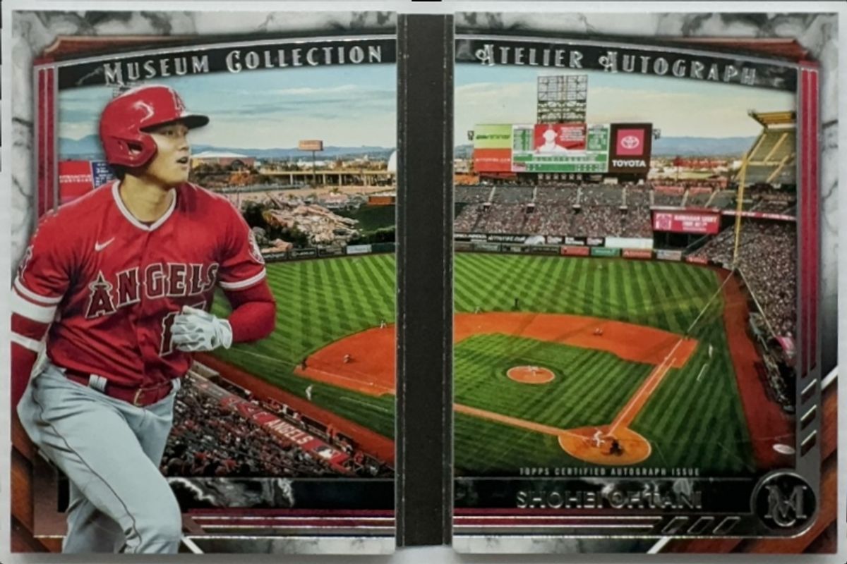 Shohei Ohtani 2022 Topps Museum Collection #AABC-SO Atelier Autographed ...