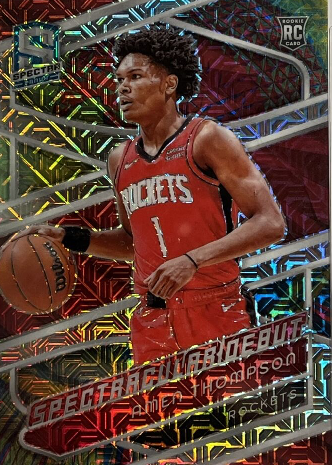 Amen Thompson 2023 Spectra #185 Spectacular Debut - Meta /25 Price ...