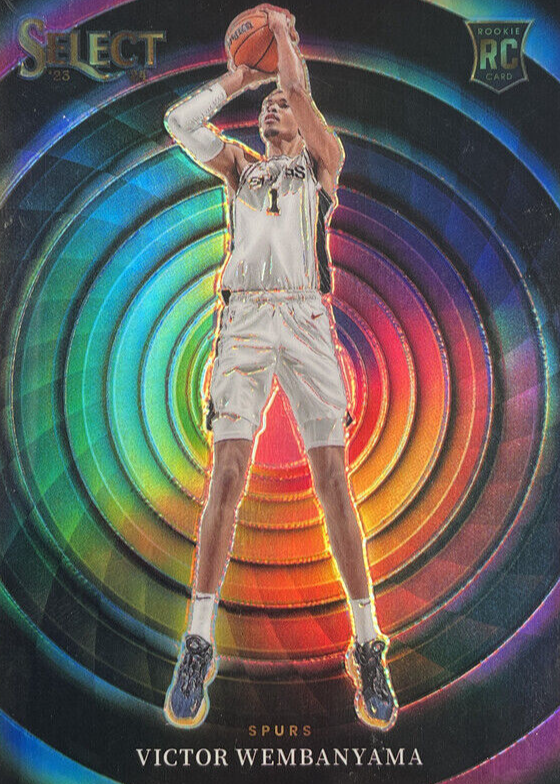 Victor Wembanyama 2023 Select #10 Color Wheel /(SSP) Price Guide ...