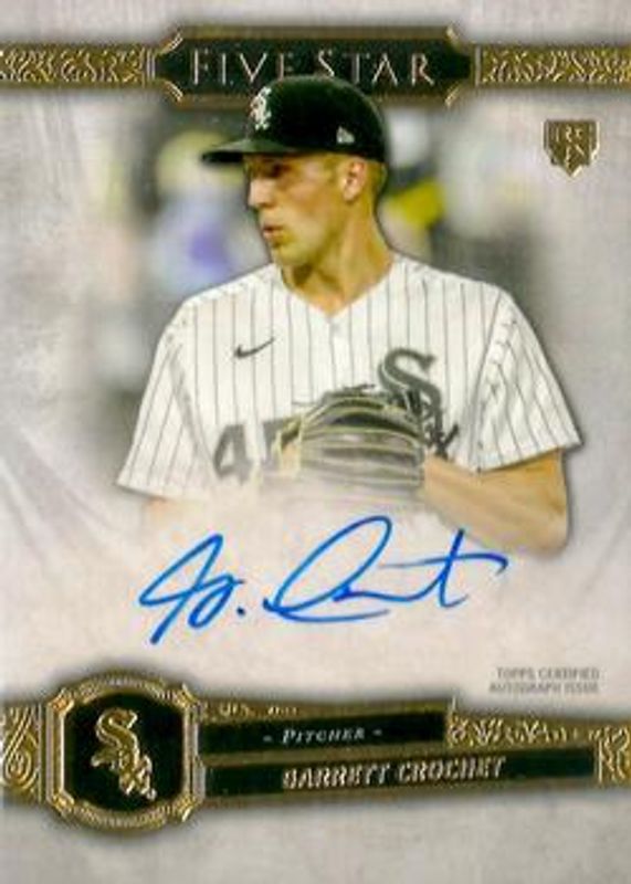 Garrett Crochet 2021 Topps Five Star #FSA-GC Base Price Guide - Sports ...