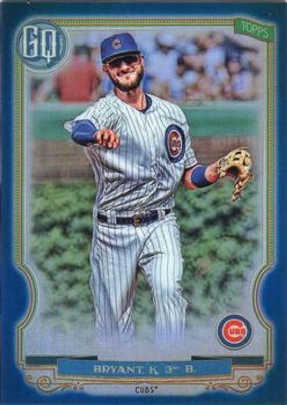 Kris Bryant 2020 Topps Gypsy Queen #38 Chrome Box Toppers - Indigo /150 ...
