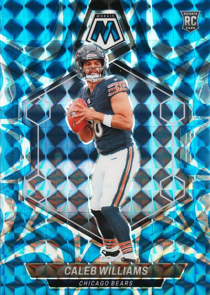 Caleb Williams 2024 Mosaic #301 Reactive Blue Price Guide - Sports Card ...