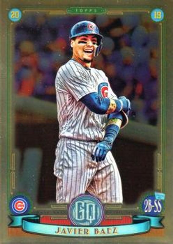 Javier Baez 2019 Topps Gypsy Queen #155 Chrome Box Topper Price Guide ...