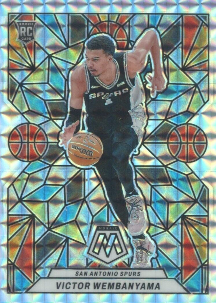 Victor Wembanyama 2023 Mosaic #5 Stained Glass /(SSP) Price Guide ...