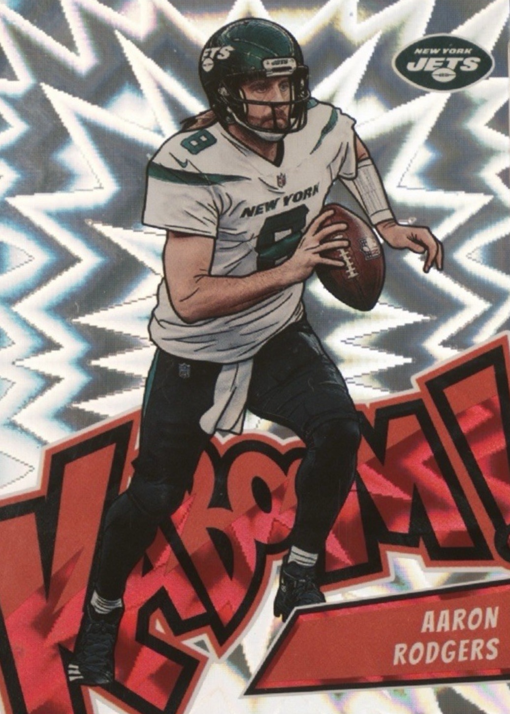Aaron Rodgers 2023 Absolute #K27 Kaboom! (Vertical) Price Guide ...