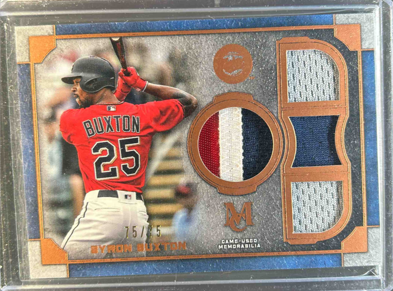 Byron Buxton 2019 Topps Museum Collection #SPQR-BB Single-Player ...