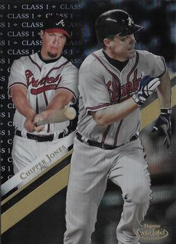 Chipper Jones 2019 Topps Gold Label #73 Class 1 Black Price Guide ...