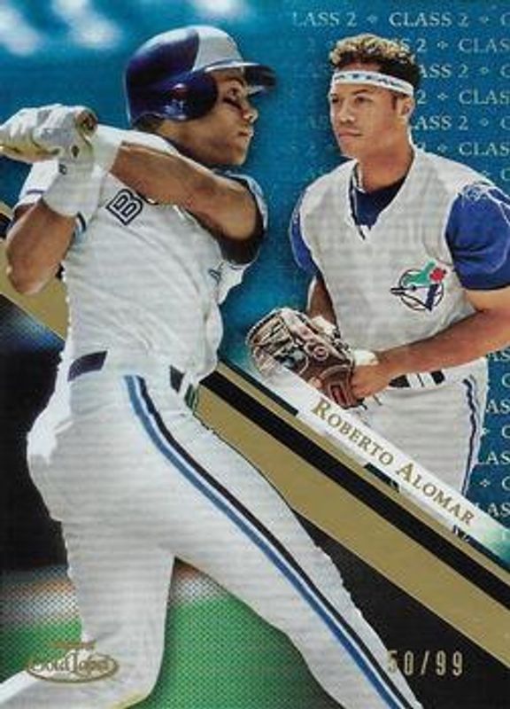 Roberto Alomar 2019 Topps Gold Label #68 Class 2 Blue /99 Price Guide ...