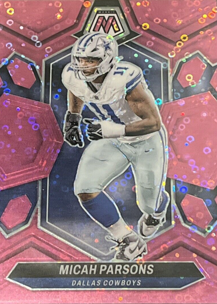 Micah Parsons 2024 Mosaic #62 No Huddle Pink /20 Price Guide - Sports ...