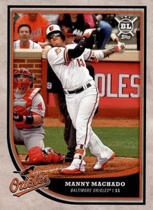 Manny Machado 2018 Topps Big League #105 Base Price Guide - Sports Card ...