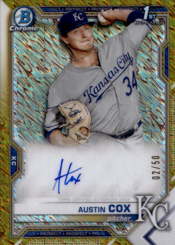 Austin Cox Baseball Cards Price Guide - Sports Card Investor