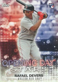 Rafael Devers 2018 Topps Opening Day #ODS-RD Opening Day Stars Price ...