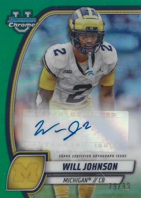 Will Johnson Football Cards Price Guide - Sports Card Investor