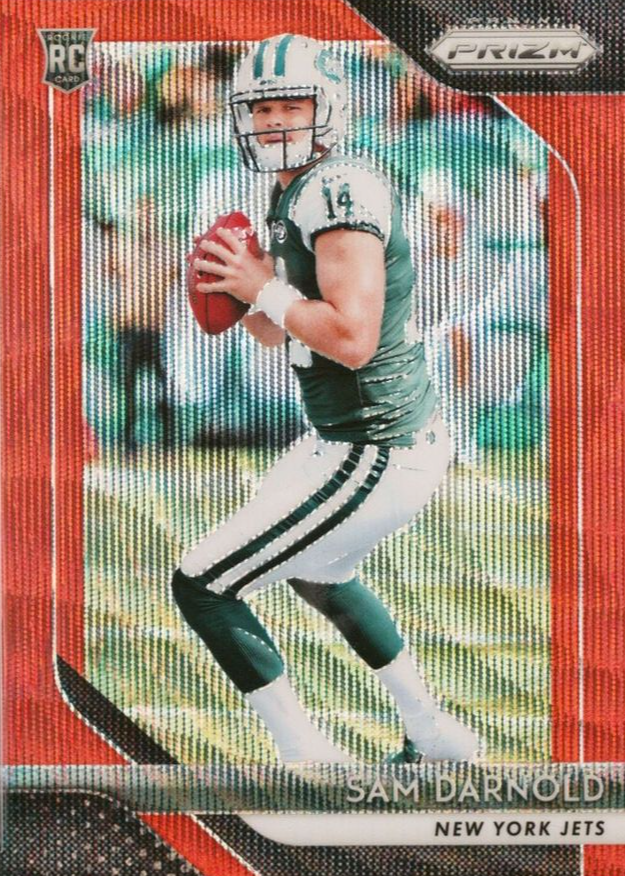 Sam Darnold 2018 Prizm #203 Red Wave /149 Price Guide - Sports Card ...