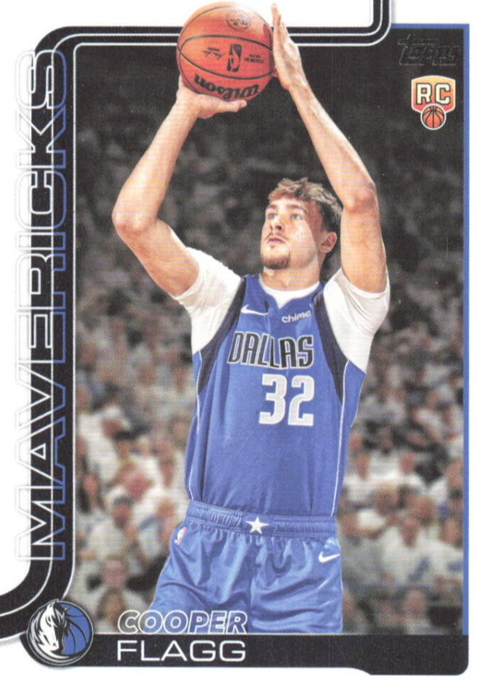 Cooper Flagg 2025 Topps #201 Base Price Guide - Sports Card Investor