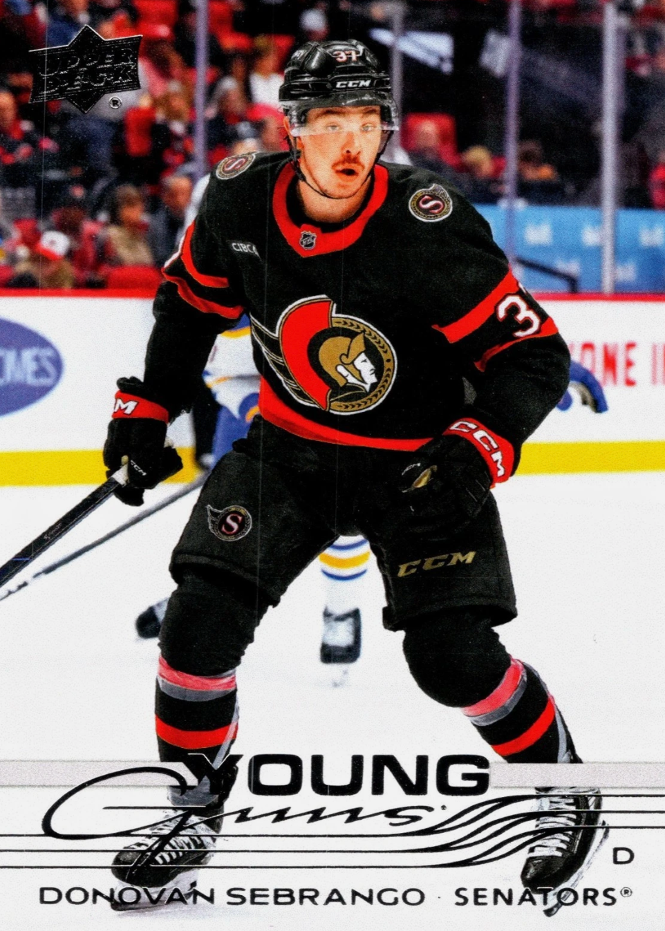 Donovan Sebrango 2025 Upper Deck #229 Young Guns Base Price Guide ...