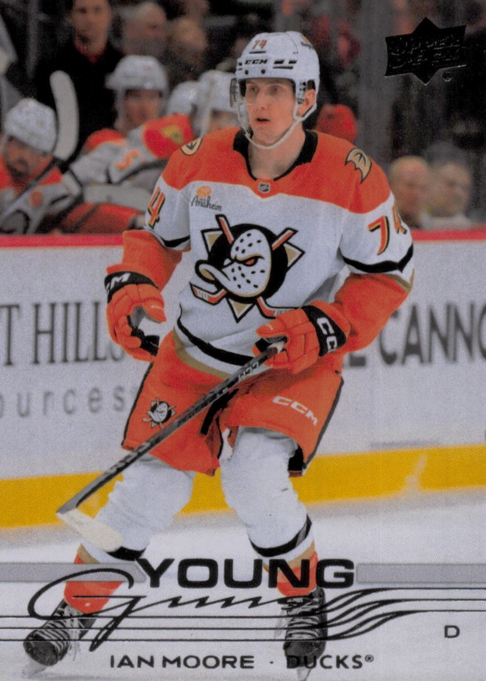 Ian Moore 2025 Upper Deck #232 Young Guns Base Price Guide - Sports ...