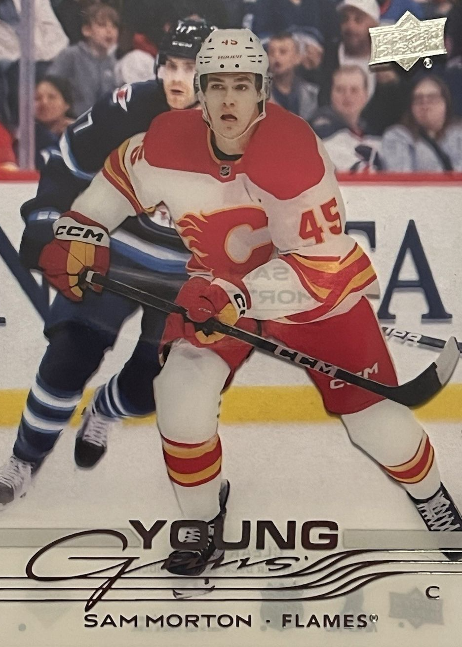 Sam Morton 2025 Upper Deck #215 Young Guns - Clear Cut Price Guide - Sports Card Investor