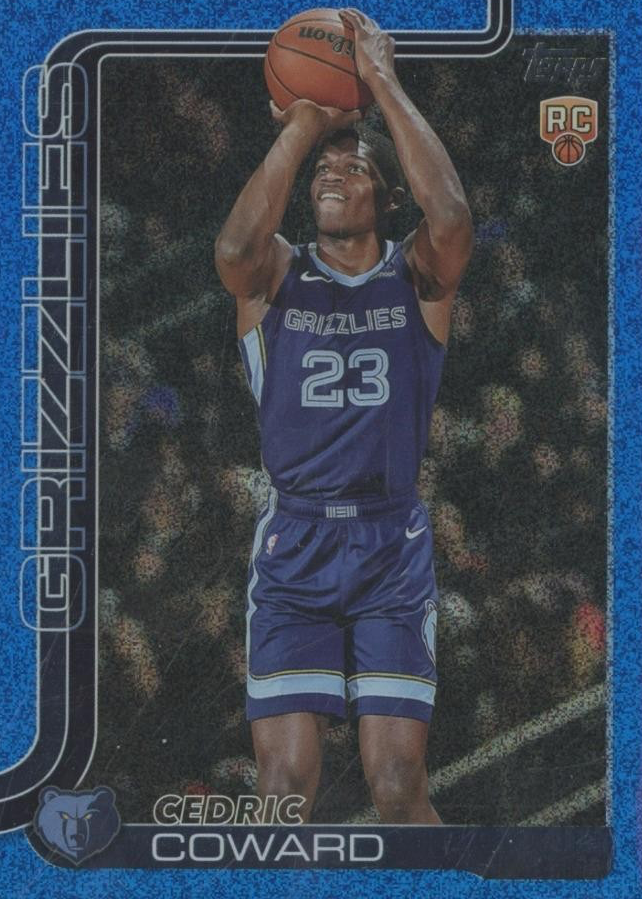 Cedric Coward 2025 Topps #211 Blue Sandglitter Price Guide - Sports ...