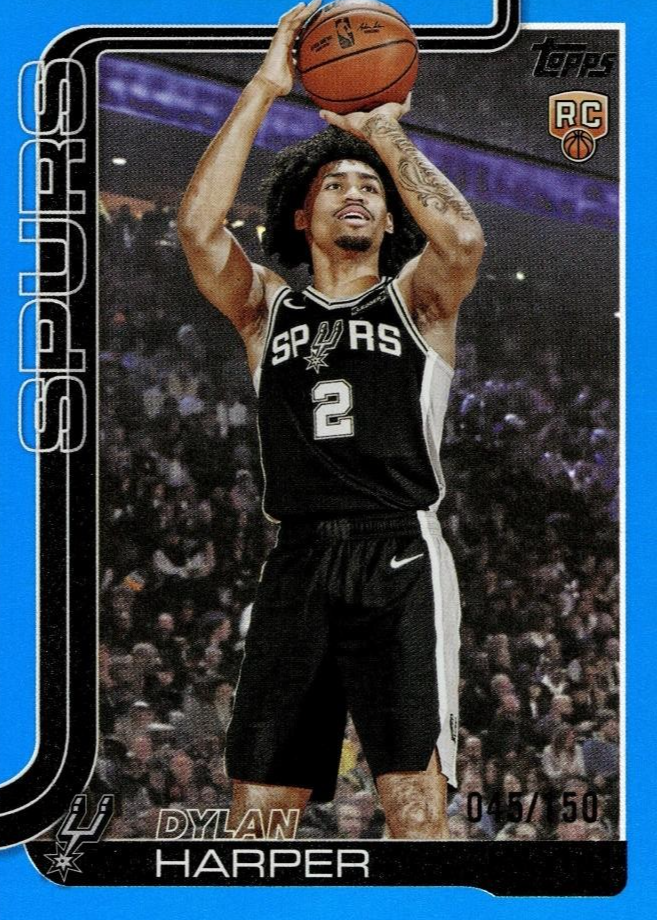 Dylan Harper 2025 Topps #202 Blue Rainbow /150 Price Guide - Sports ...
