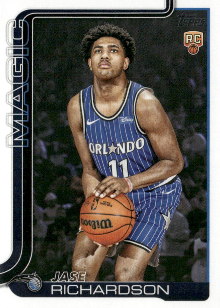 Jase Richardson 2025 Topps #225 Base Price Guide - Sports Card Investor