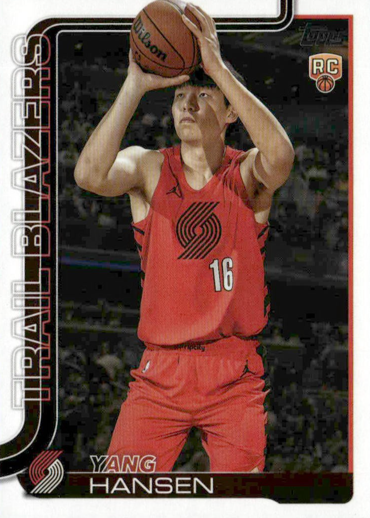 Yang Hansen 2025 Topps #216 Base Price Guide - Sports Card Investor