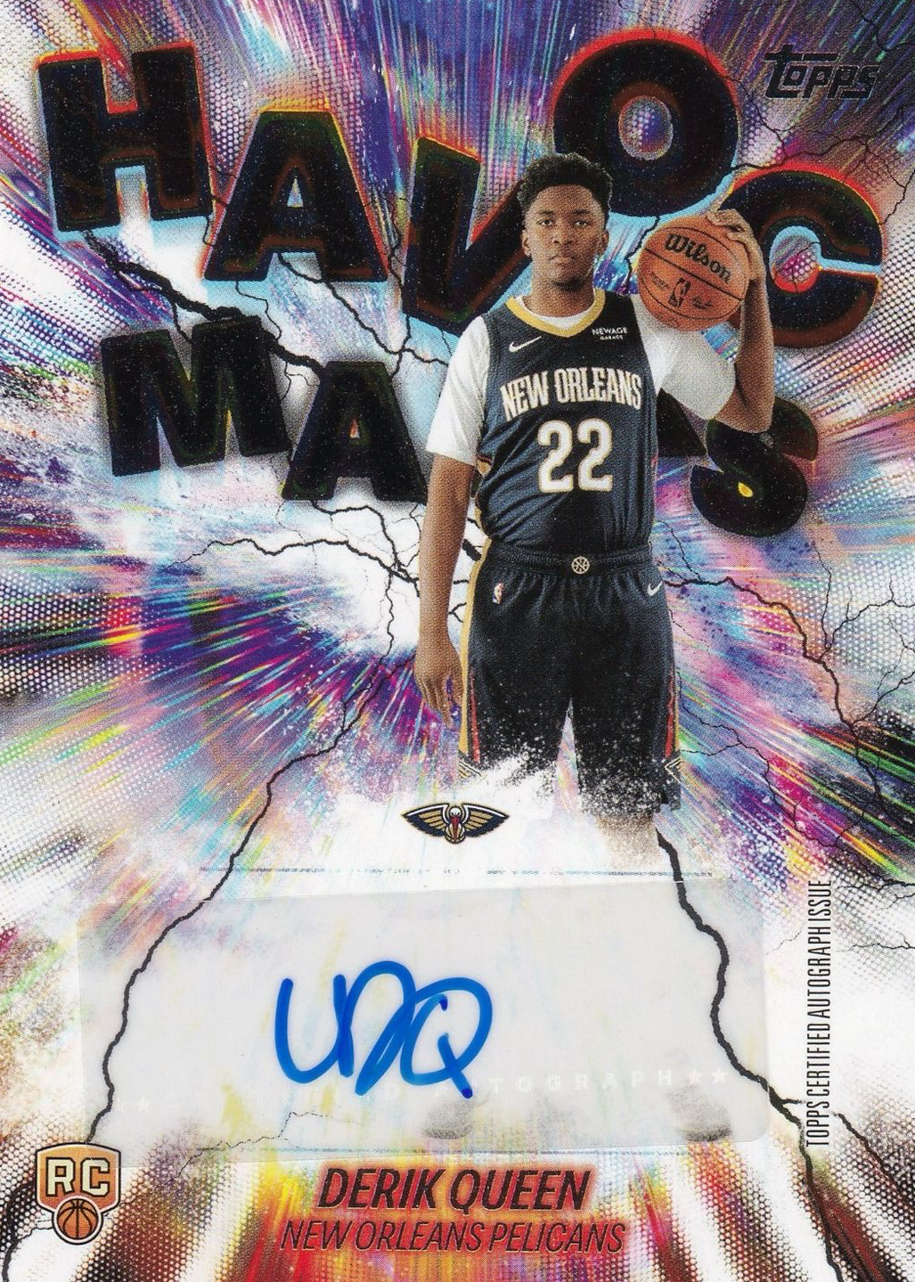 Derik Queen 2025 Topps #HM-DQ Havoc Marks Price Guide - Sports Card ...