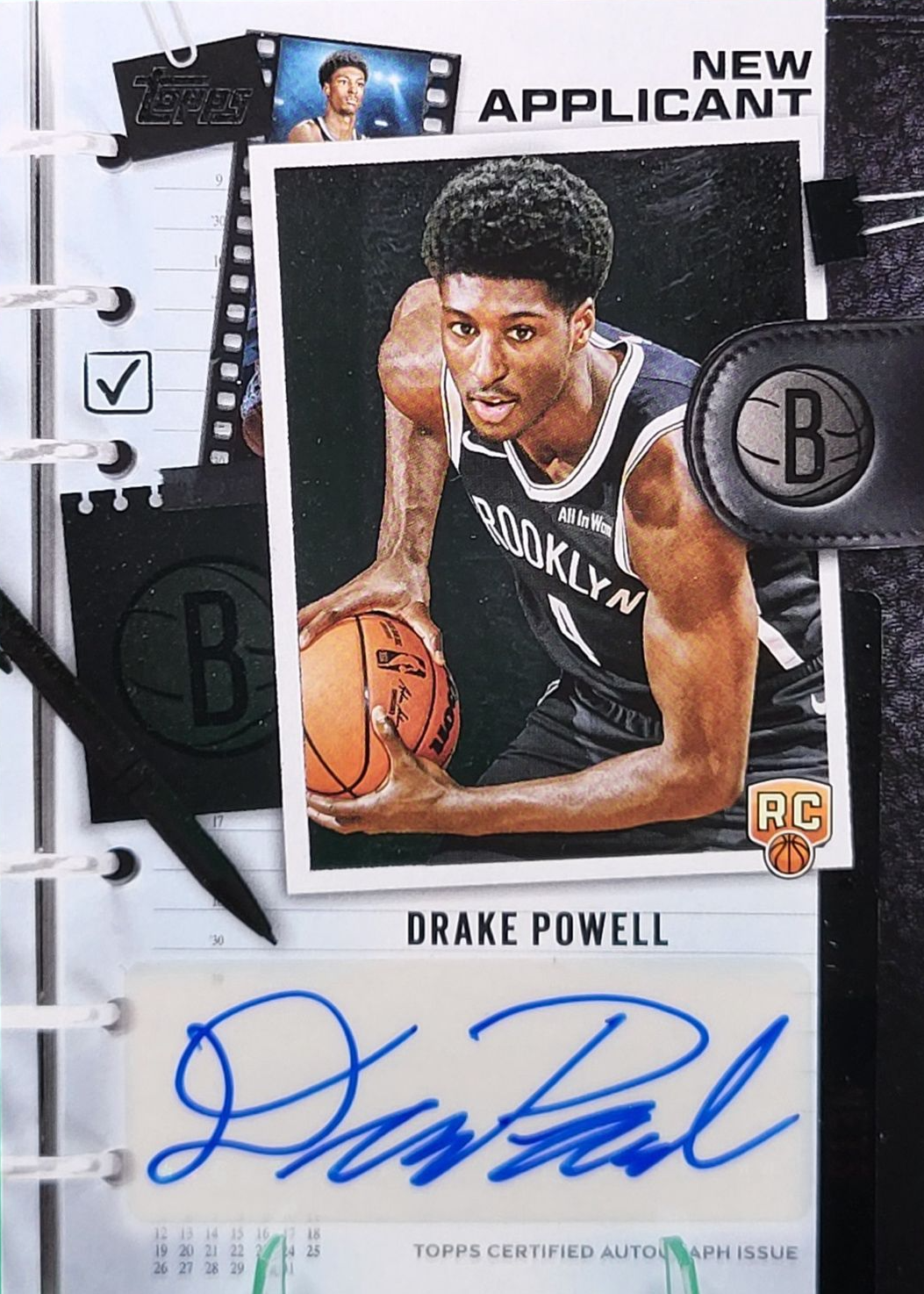 Drake Powell 2025 Topps #NA-DP New Applicants Autographs Price Guide ...