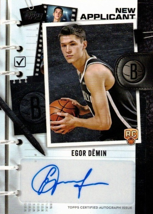 Egor Demin Basketball Cards Price Guide - Sports Card Investor